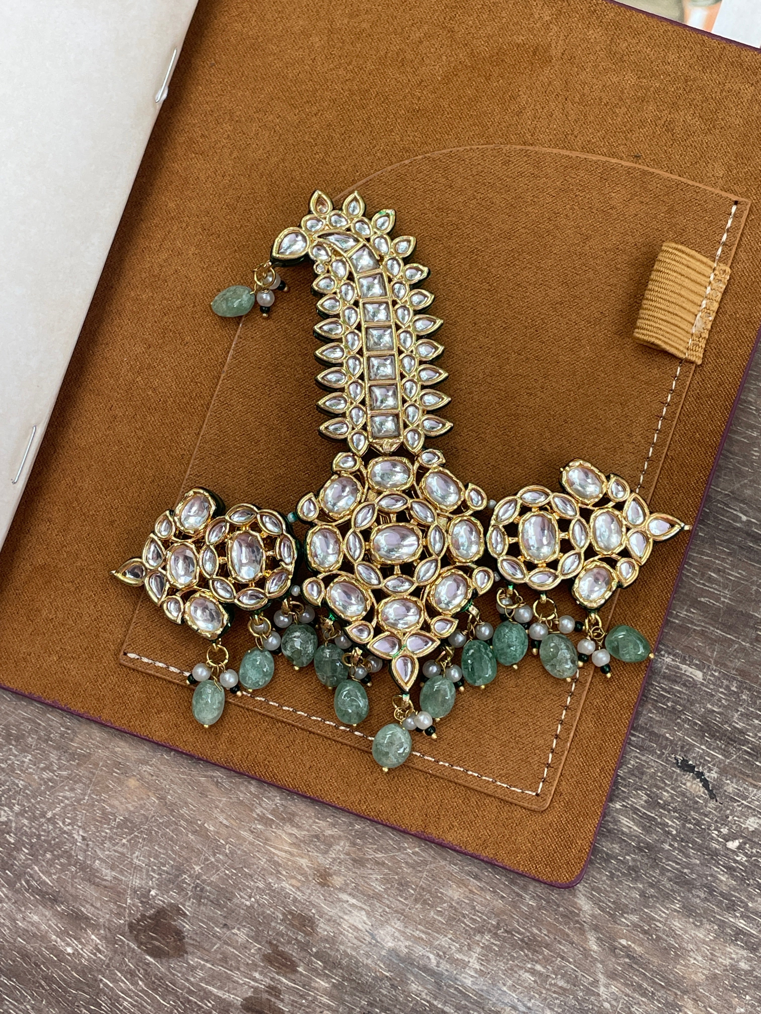 Rehat Kundan and Jade Sarpech – AVSAJEWELS