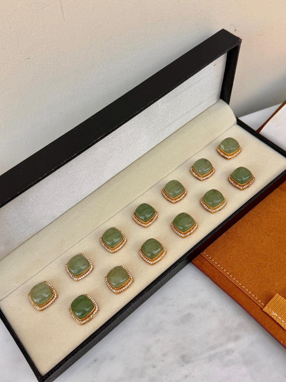 Monarch Button Set – AVSAJEWELS